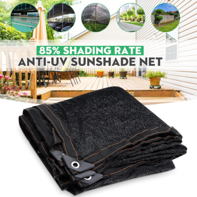 Anti-UV Sun Shade Net Awnings Sun Shelter Garden Patio Pool Sunblock ...