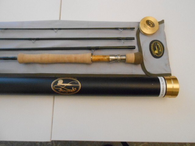E.L. KEULING ROD COMPANY 9'0" 6 WT. CARBON FIBER FLY ROD -- NEW ...