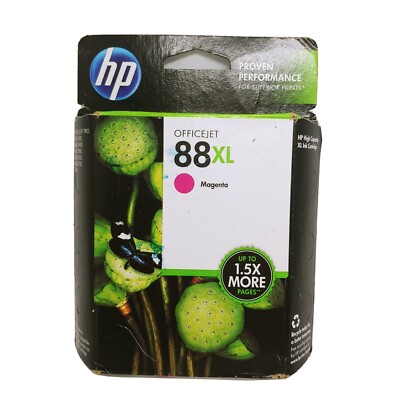 HP 88XL Magenta C9392AN Exp 07/2015 Sealed in Box HP Office Jet Pro | eBay