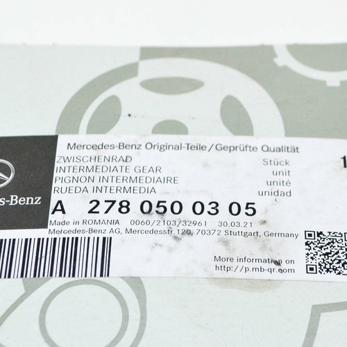 Mercedes-Benz A2780500305 Engine intermediate gear M278 V8 4.0 4.6L ...