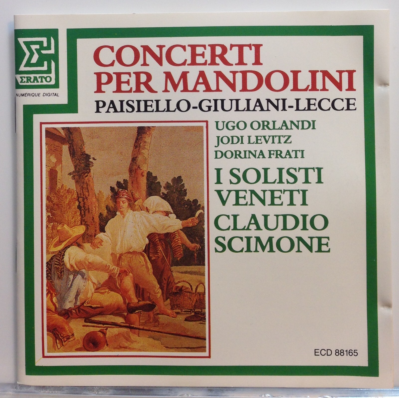 Paisiello, Giuliani, Lecce, I Solisti Veneti : Concerti Per Mandolini ...