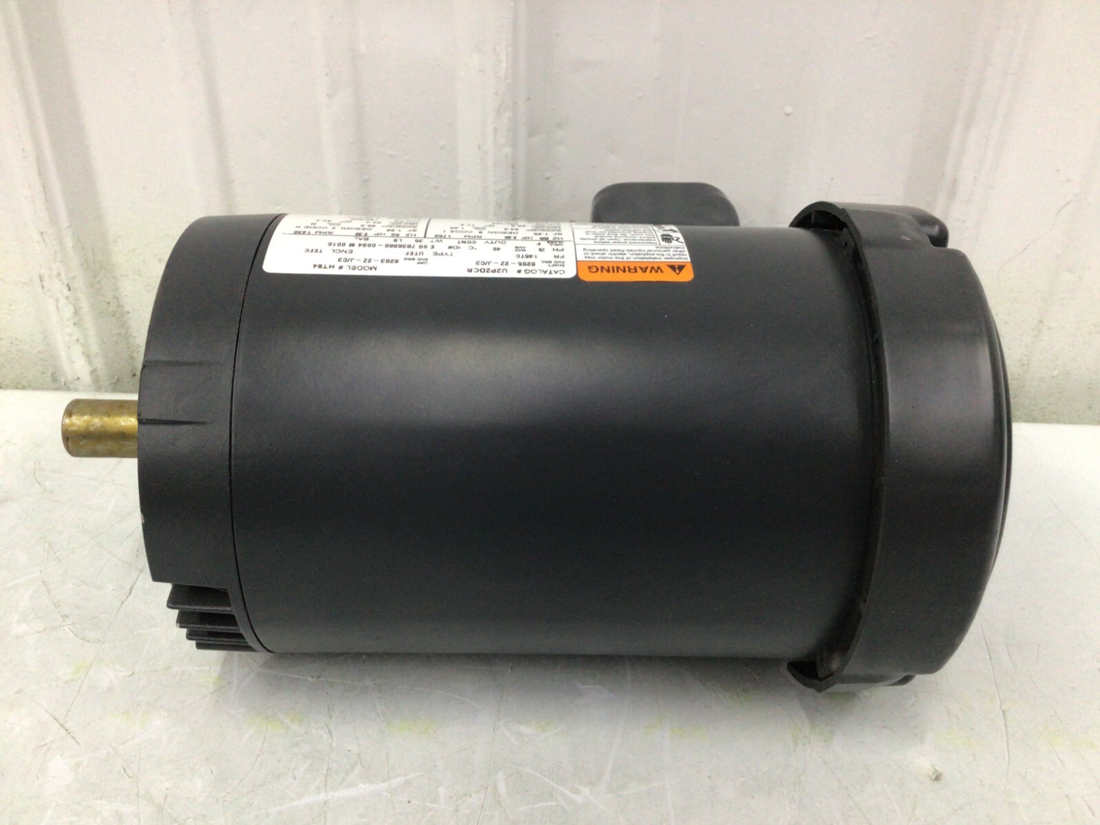 U.S. Motors - U2P2DCR 3-Phase General Purpose Motor, 2 Hp, 145Tc Frame ...