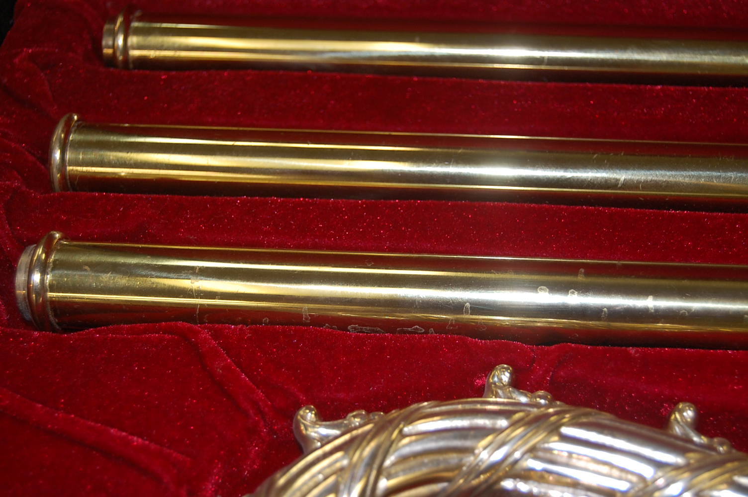 AMAZING NEW GOLD PLATED BISHOP STAFF / CROSIER, TRADITIONAL CHURCH ...