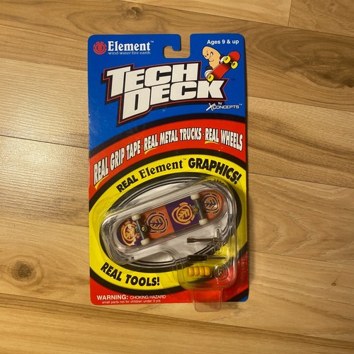 Vintage Element Tech Deck New Sealed X Concepts 96mm TM Orange CLEAN | eBay