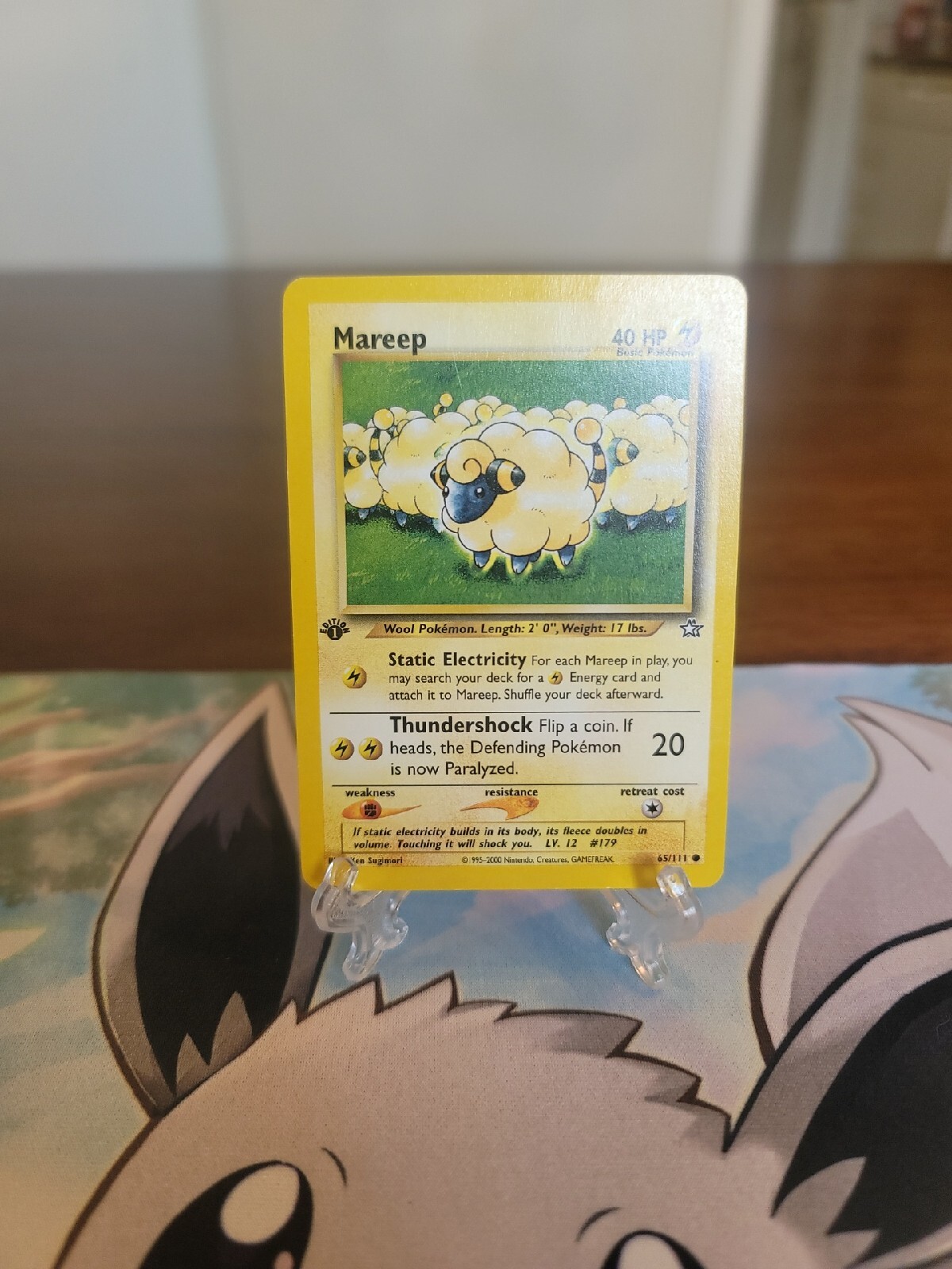 1st Edition Mareep 65/111 - LP - Neo Genesis Pokemon Card | eBay