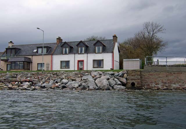 Photo 6x4 The first house of Saltburn Invergordon Saltburn is now a ...