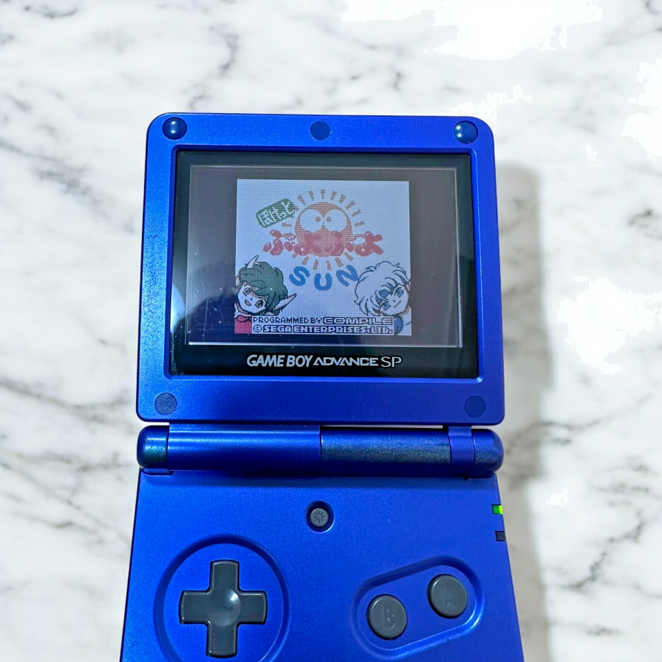 GAMEBOY ADVANCE SP Blue Nintendo AGS-001 Tested GBA Game From Japan | eBay
