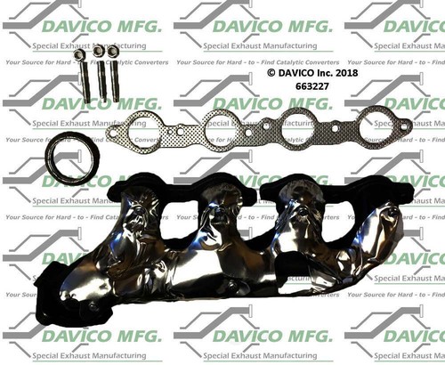 Exhaust Manifold Davico 663227 841809143150| eBay