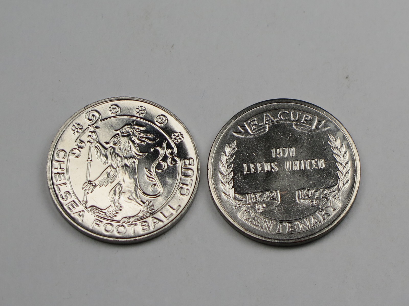 ESSO FA CUP CENTENARY COINS 1972 Choose From Selection EXCELLENT ...