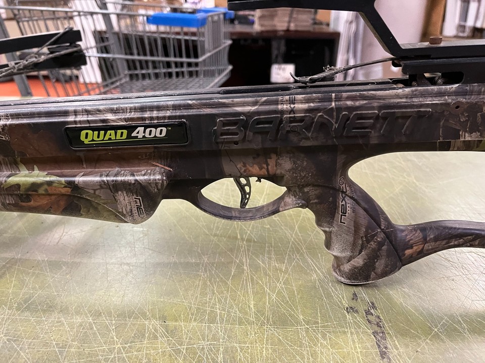 Barnett Archery Quad 400 Camo Crossbow hunting marksman | eBay