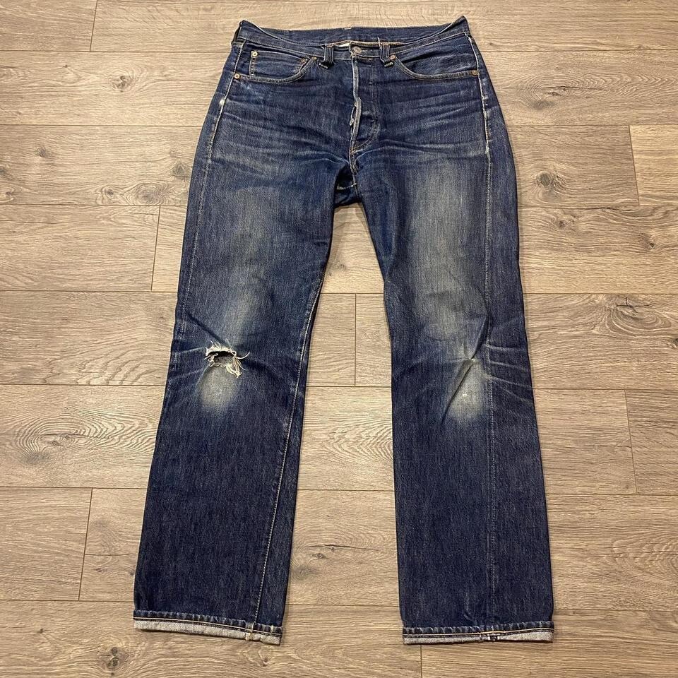 Levis Vintage Clothing LVC 501xx Retro Selvedge Redli… - Gem