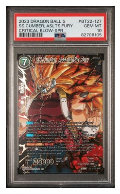 2023 DBS SS Cumber Assailant's Fury SPR PSA 10 💎🔥 | eBay