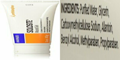 SoloSite Wound Gel 3 oz Tube QTY: 1 1, Clear | eBay