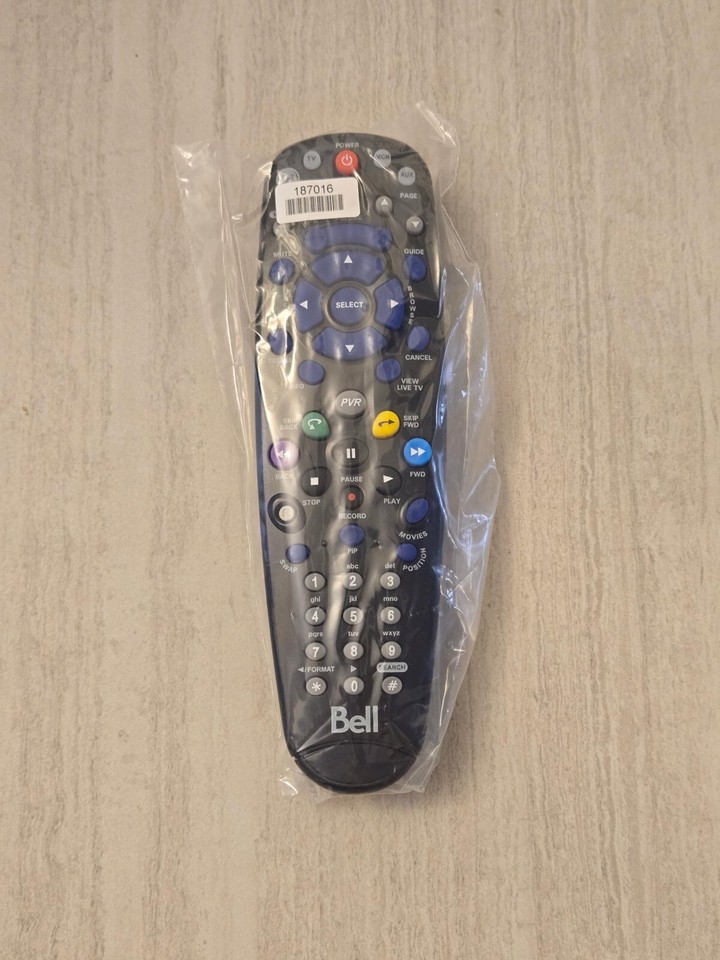 NEW Bell Expressvu Satellite TV 5.4 IR 187016 Remote Control 9400 9242 ...