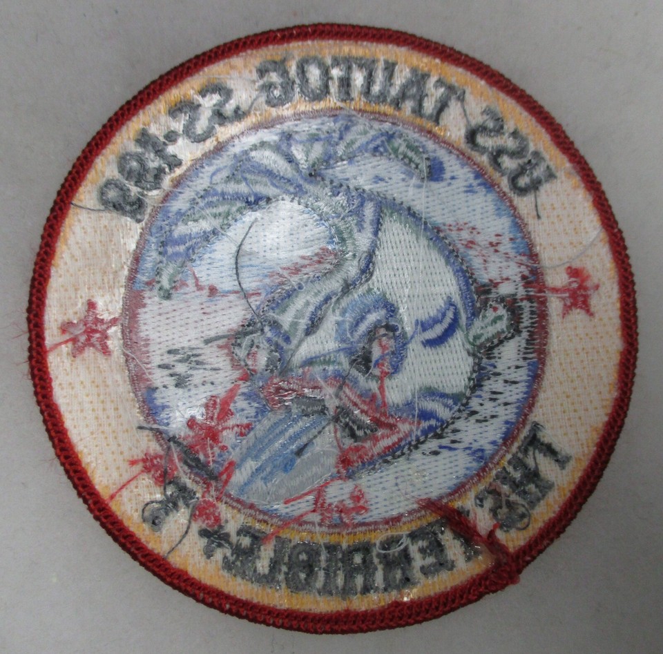 US NAVY SS-199 USS TAUTOG SUBMARINE PATCH Made for Veterans After WW2 ...