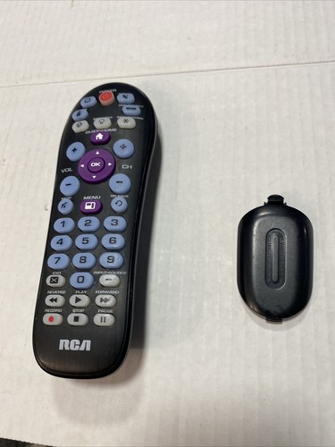 RCA RCR414BHE 4 Device Universal Remote For TV, /CBL, STREAM, DVD/BLU ...