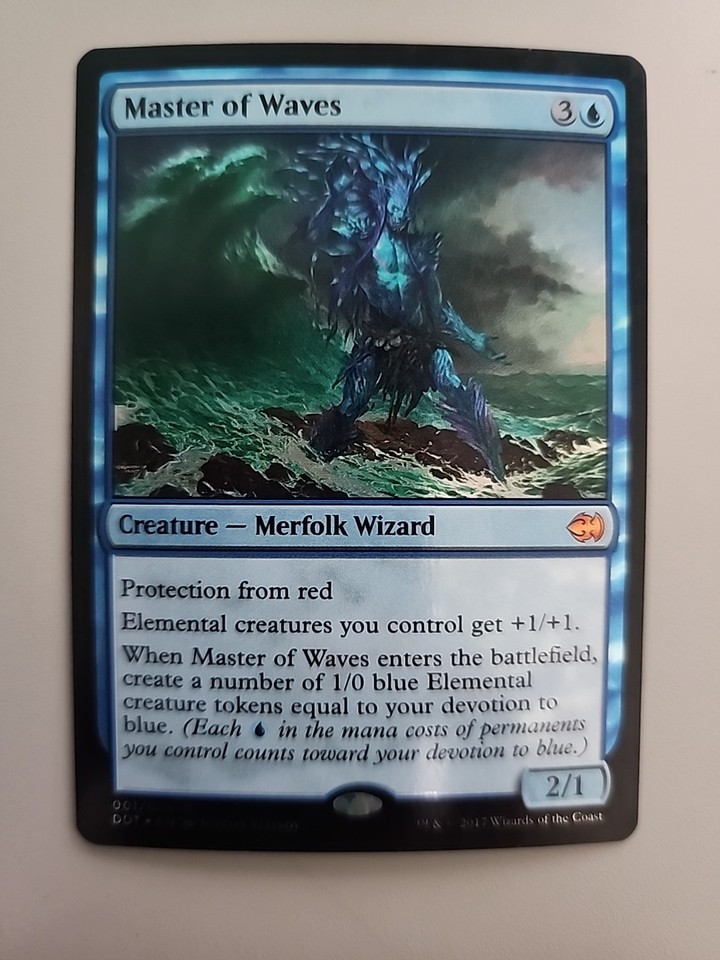 MTG Master of Waves Duel Decks: Merfolk vs. Goblins Foil Mythic | eBay