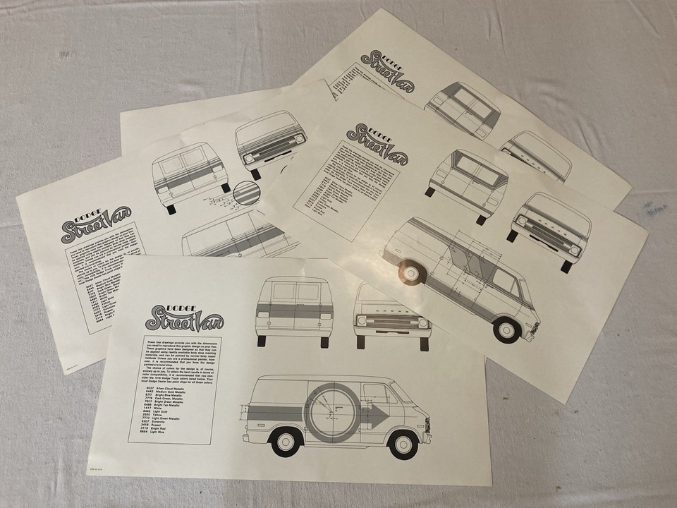 Dodge Street Van Customizing Kit | eBay