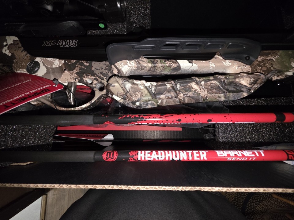 Barnett Explorer XP 405 Veil Stoke Camouflage Scope with Aluminum Bolts ...