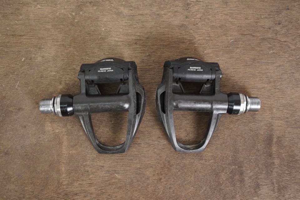 Shimano Dura-Ace PD-R9100 SPD-SL Carbon Clipless Road Bike Pedals 235g ...