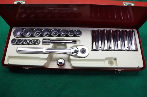 Craftsman Ratchet VS 44809 with Proto Socket Set 1/2" Drive | eBay