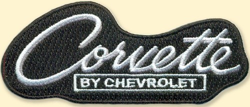 Corvette Iron on Patch, Chevrolet Muscle Car, Pony Car, Embroidered ...