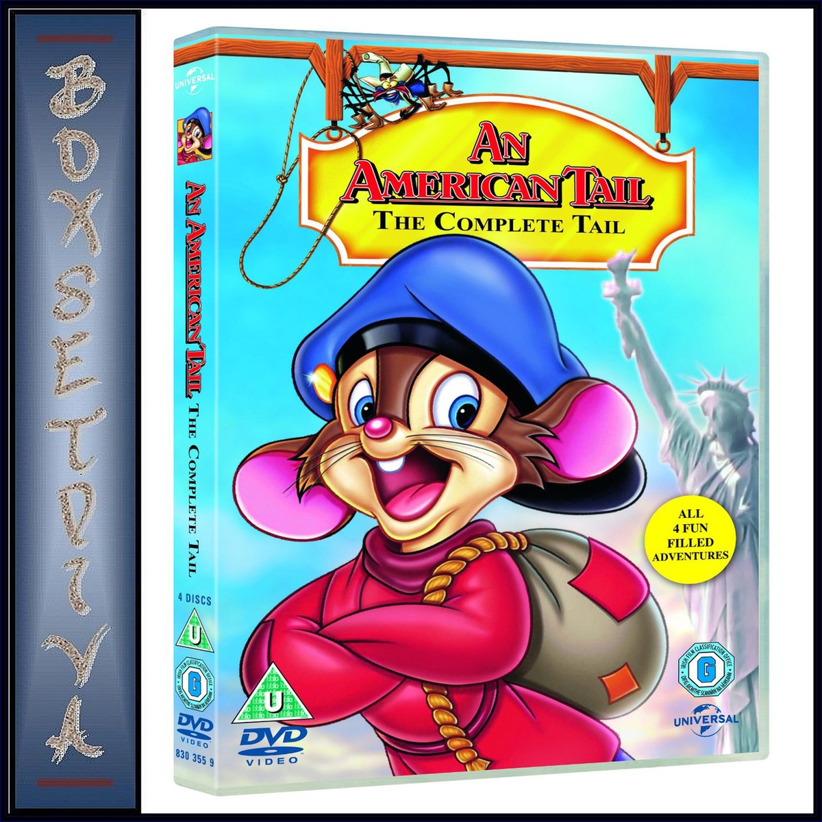 An American Tail 4 Movie Complete Collection Dvd on Sale ...