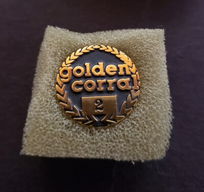 Golden Corral Restaurant 2 Year Service Pin | eBay