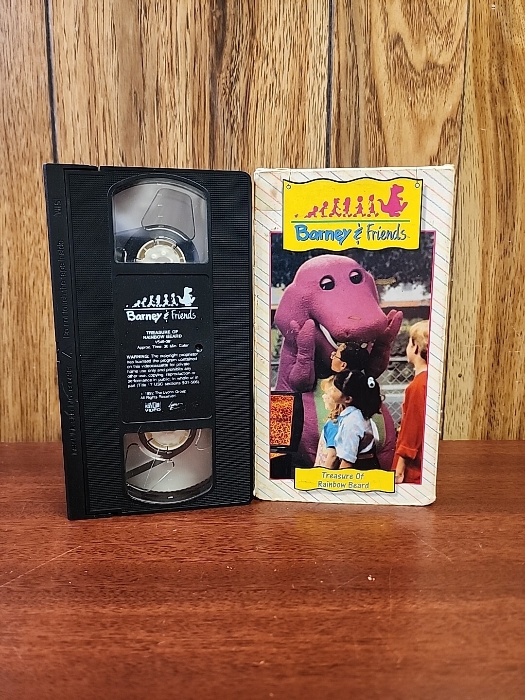Vintage Barney And Friends VHS Treasure Of | Grelly USA
