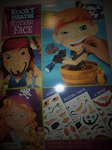 Kooky Pirates Sticker Face - Paperback By Scott Van Dusen - GOOD ...