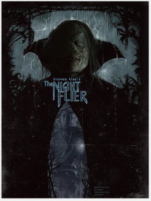 Stephen King The Night Flier Horror Movie Poster Giclee Print Art 18x24 ...