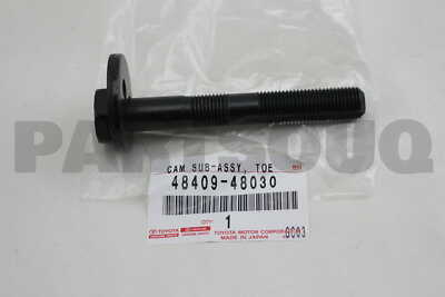 4840948030 Genuine Toyota CAM SUB-ASSY, REAR SUSPENSION TOE ADJUST ...