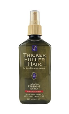 Thicker Fuller Hair Volumizing Finishing Spray Weightless Formula 8 fl ...