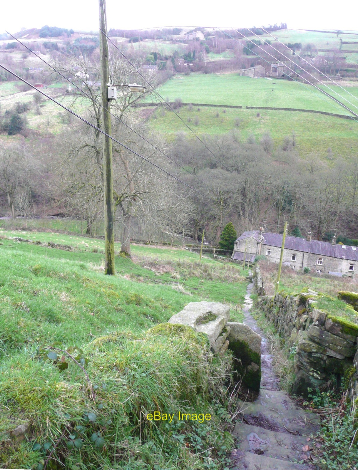 Photo 12x8 Stile on footpath from Dean House Farm to Brook Terrace ...