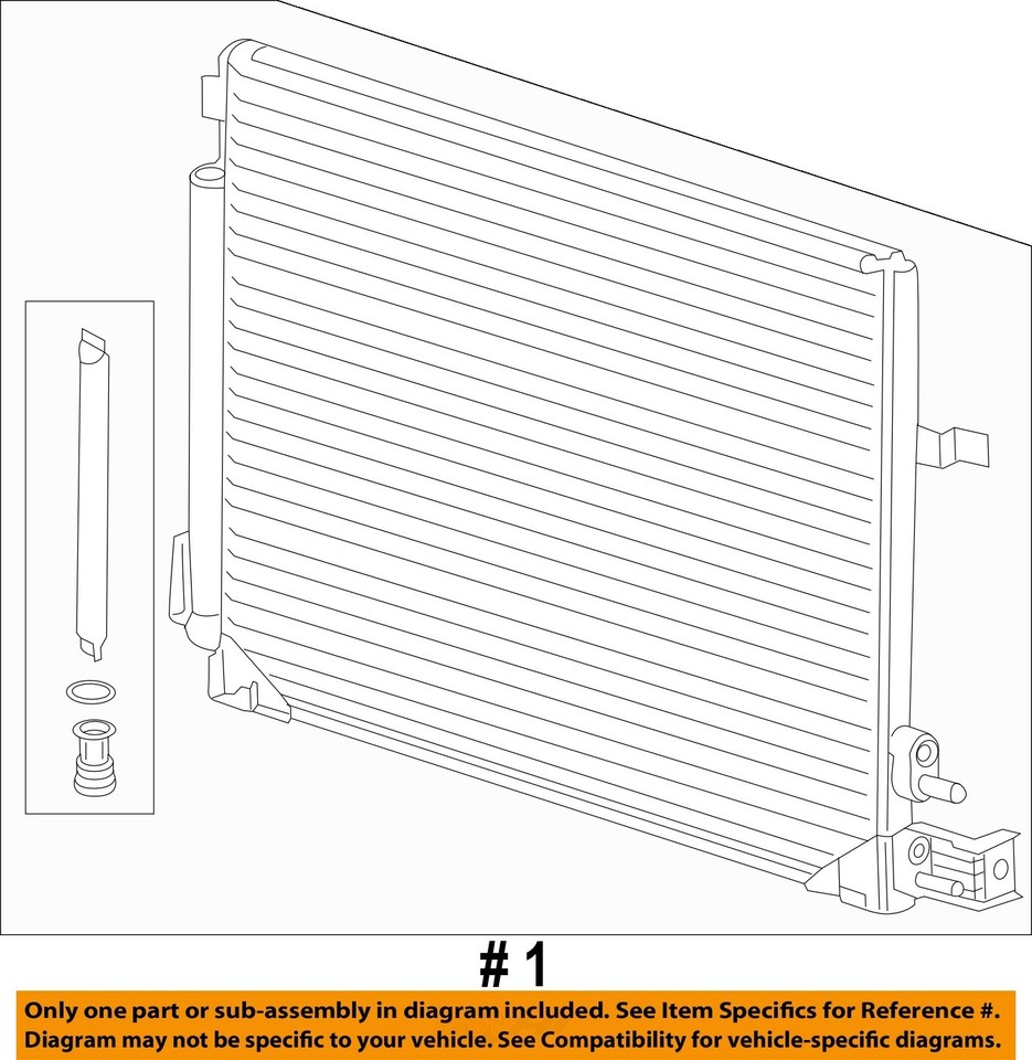 Cadillac GM OEM 13-15 ATS Air Conditioner-Condenser 22966150 | eBay