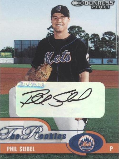 2003 Donruss Rookies & Traded - Phil Seibel #43 Autographs /1000 (AU ...