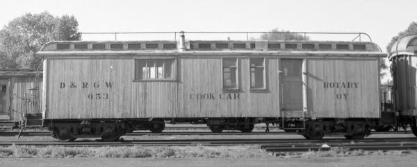 HOn3 D&RGW #62 Railway PO & Express Baggage Car Kit, laser cut wood ...