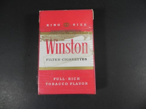 Winston King Size Filter Cigarettes Playing Cards Deck Vintage | eBay