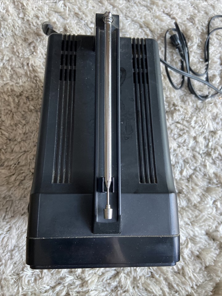 Vintage Mini TV Black & White 5” Unisonic Portable XL-900X AC-DC Tested ...