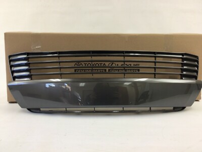 2014 2015 2016 Toyota Corolla LE Grey Gloss Front Lower Grille new OEM ...