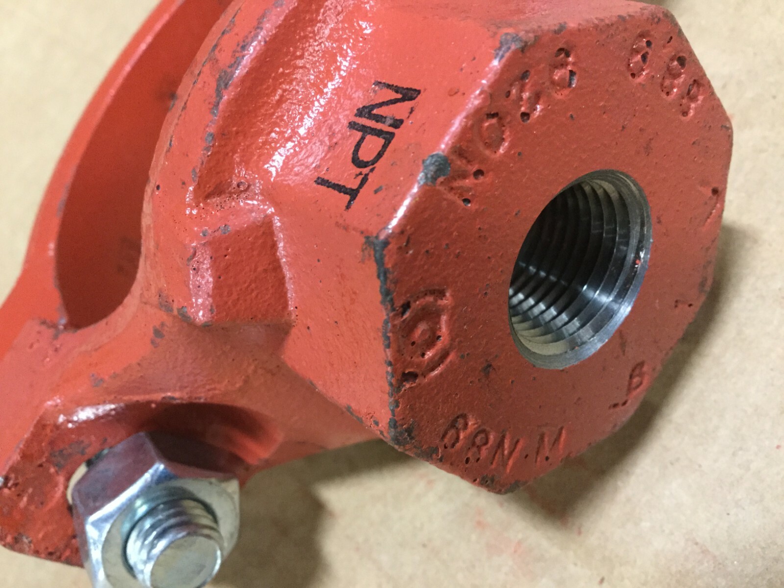 Victaulic Fig 920N Mechanical Outlet T 3" IPS x 1/2" Female NPT Pipe ...