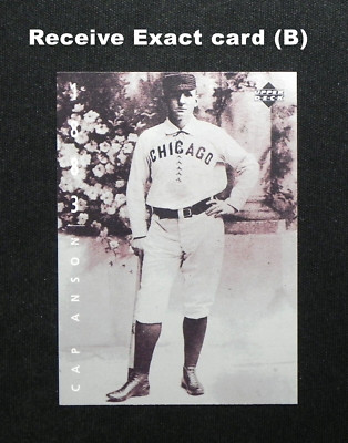 CAP ANSON 1994 Upper Deck Card #7 From Ken Burns BASEBALL Factory Set ...