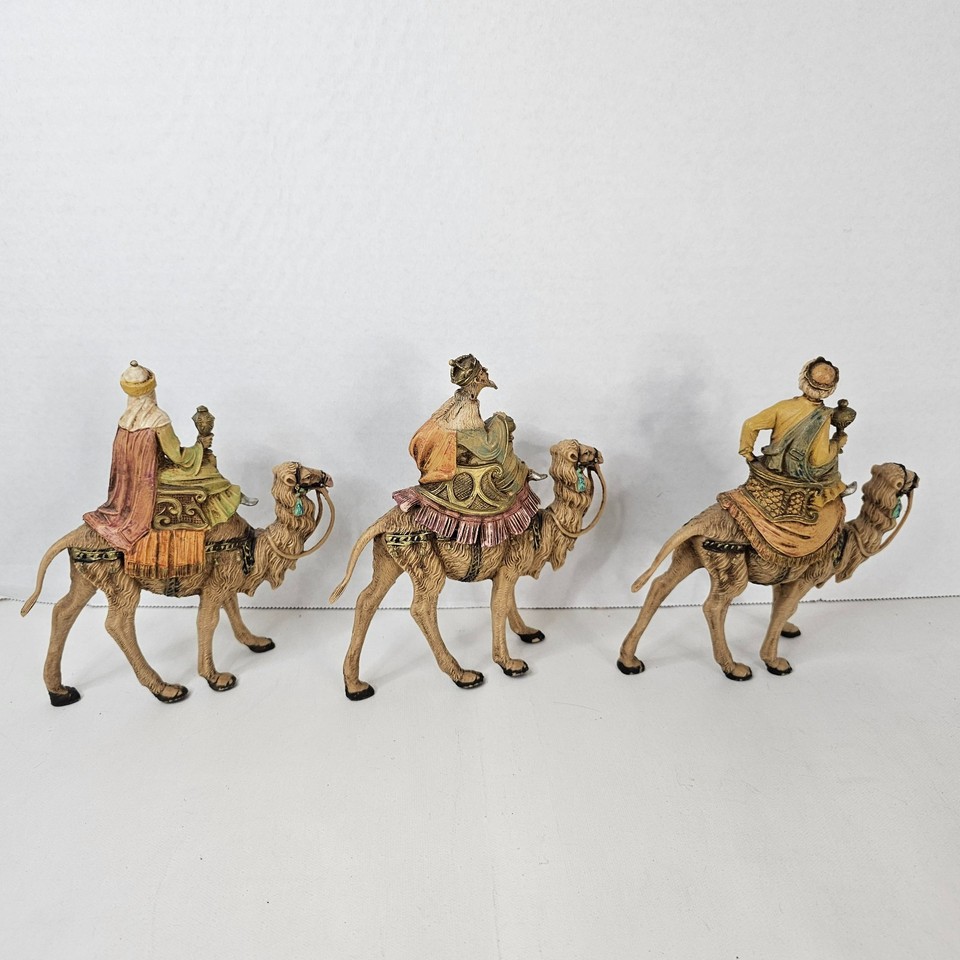 Fontanini Kings On Camel Holiday Decor Wise Men Nativity Set of 3 ...