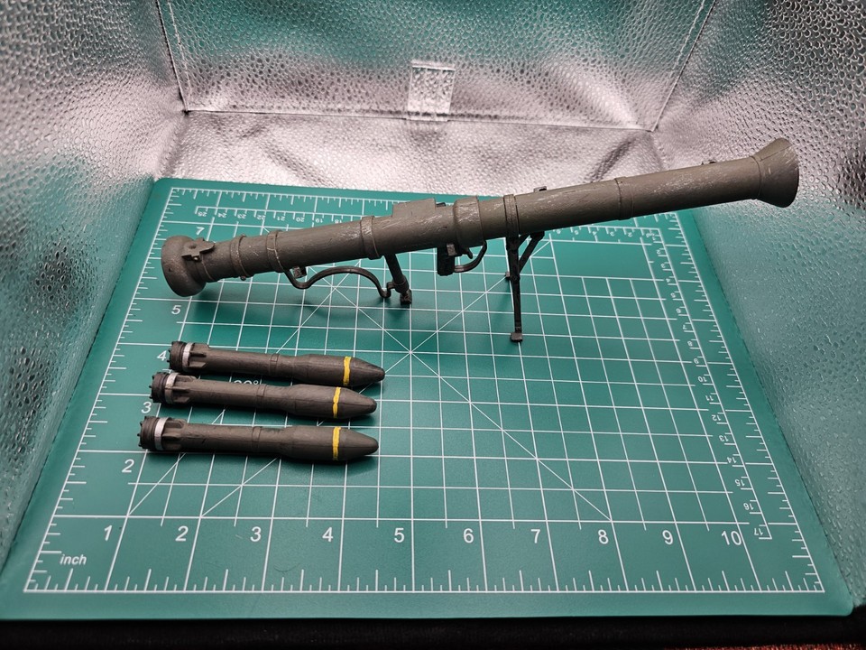 1:6 Scale Toy 3.5 Inch Rocket Launcher (Painted) | eBay