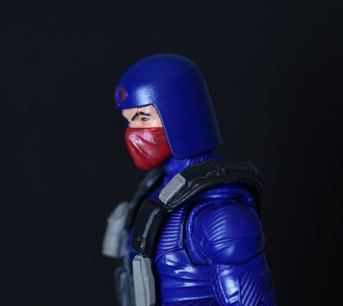 GI Joe Classified Series Helmeted Scarface Painted custom head | eBay