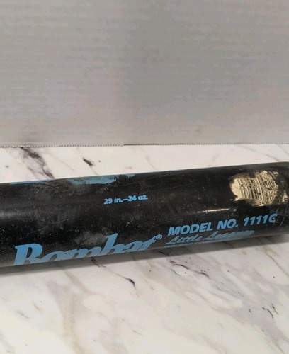Bombat Baseball Bat Little League Youth 29" IIII C Model 24oz. Pre ...