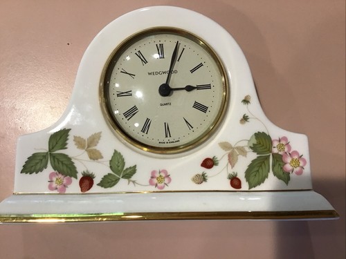 Rare Vintage Wedgewood Bone China Working Wild Strawberry Desk Mantel ...