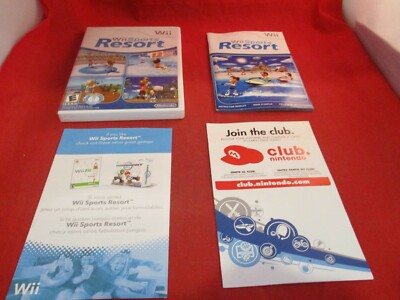 Wii Sports Resort Nintendo Wii Empty Case & Manual ONLY (no game) | eBay