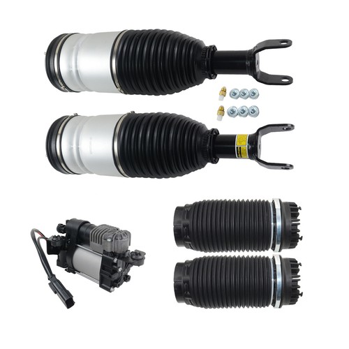 Full Suspension Air Struts +Springs+Compressor Kit for Dodge RAM 1500 ...