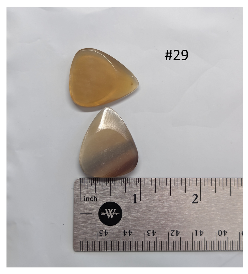 Turtle Shell Picks Guitar Mandolin Banjo - HIGHLY POLISHED | eBay